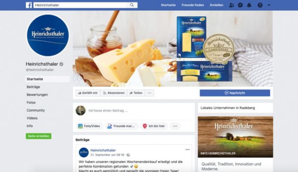 Seien Sie dabei: Social Media - Heinrichsthaler Seien Sie dabei: Social Media - Heinrichsthaler